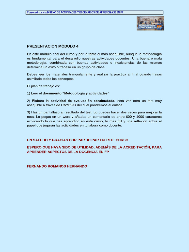 Presentación Módulo 4-1 | PDF