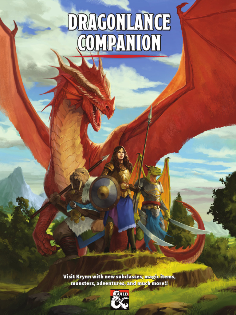 183912-Dragonlance Companion v1 Digital Full Color | PDF | Dragonlance | Gary Gygax Games