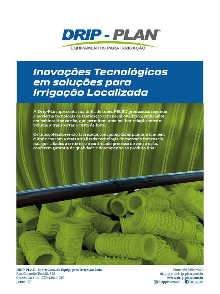 Catalogo 2023 Drip Plan | PDF