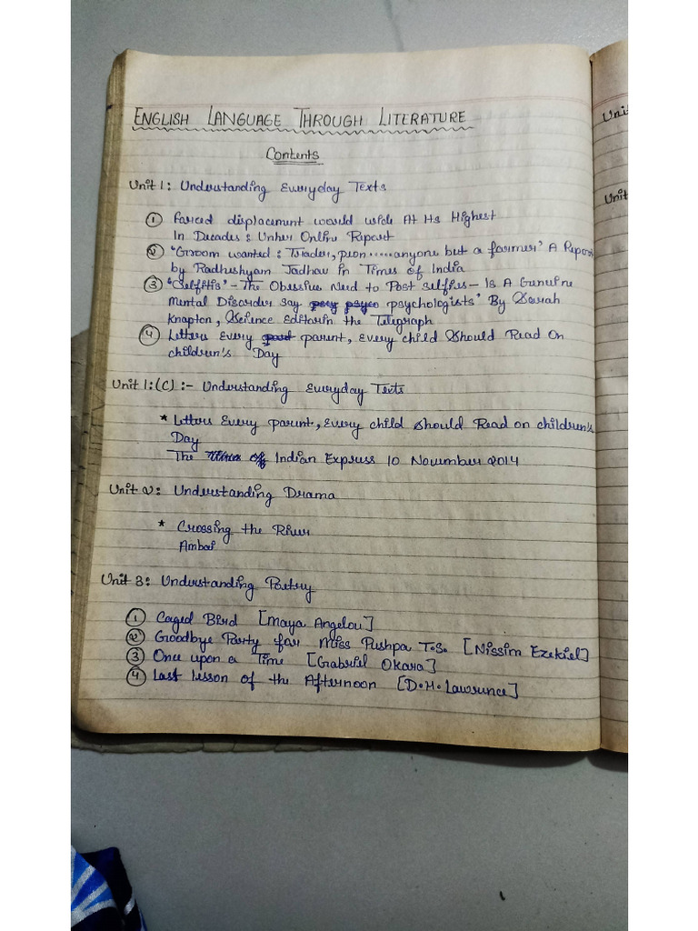 Literature Complete ?notes | PDF