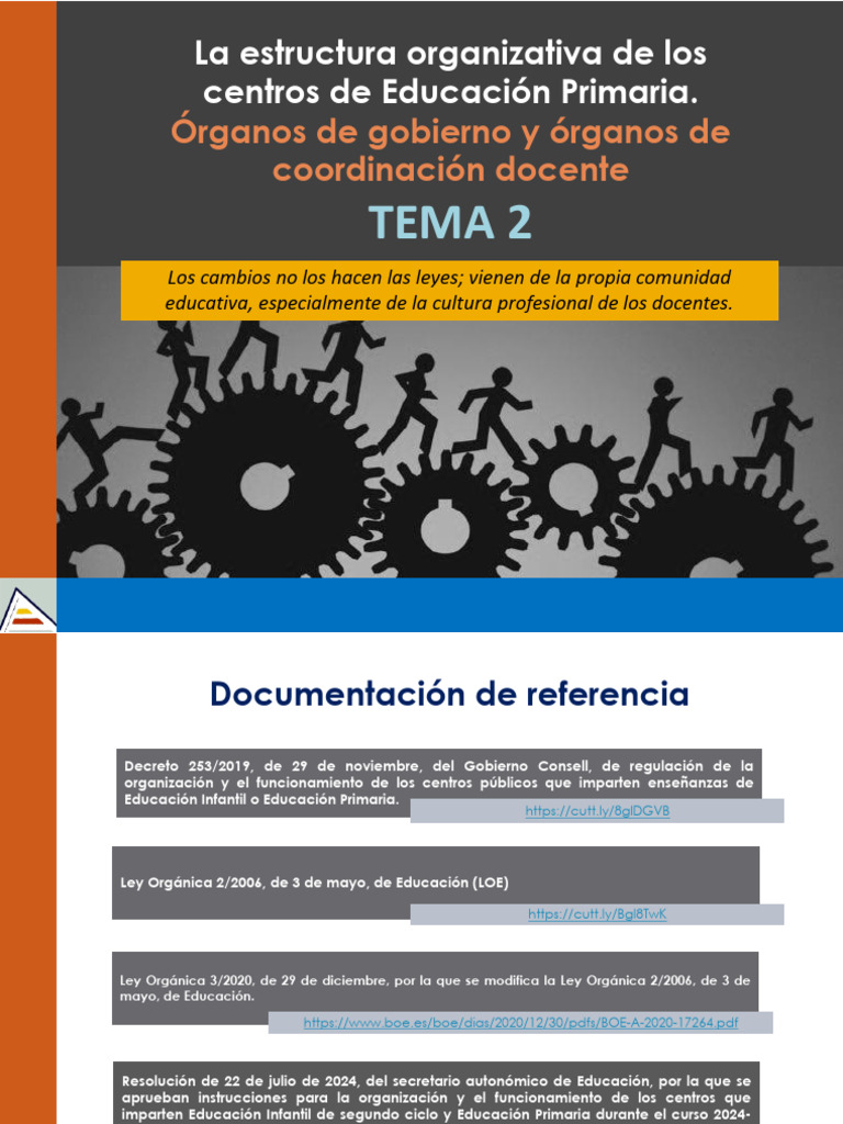 Tema 2 | PDF | Educación primaria