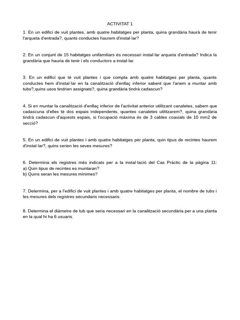 Activitat 1 | PDF
