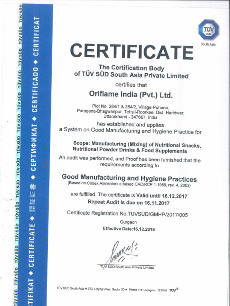 Iso Certificate | PDF