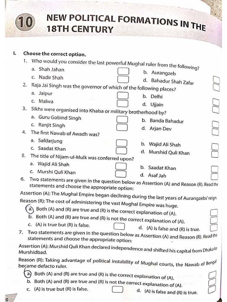 Assertion And Reason Based Samples Pdf 