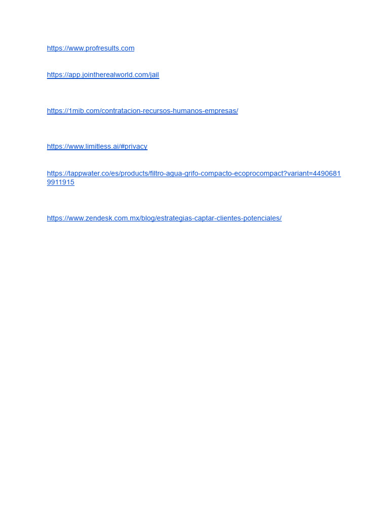 Links Importantes | PDF | Contraseña | Archivo de computadora