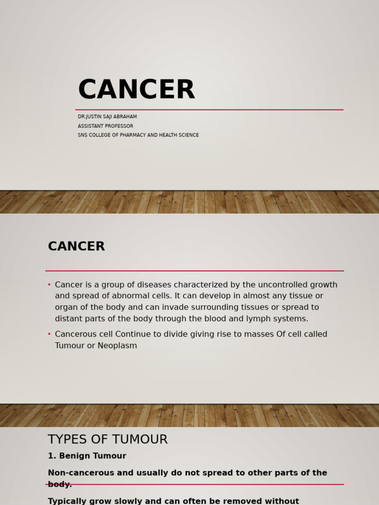Cancer | PDF | Cancer | Neoplasms