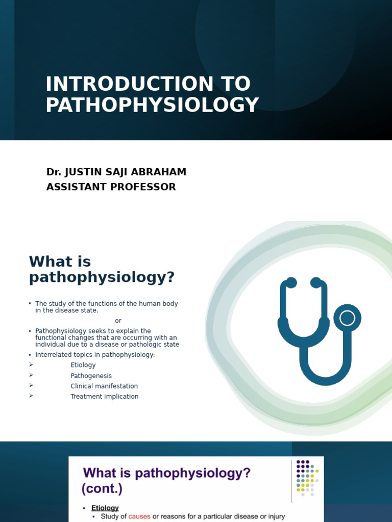 Understanding Pathophysiology Basics | PDF | Homeostasis | Physiology