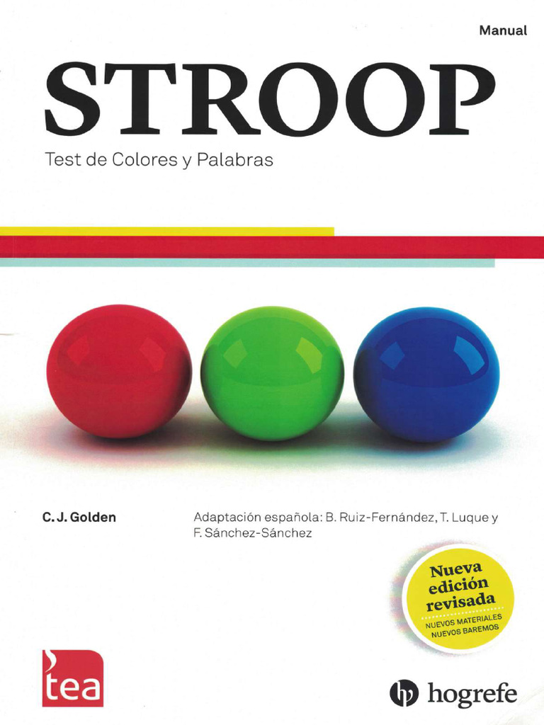 STROOP Manual 6ta Edicion 2 - Compressed | PDF