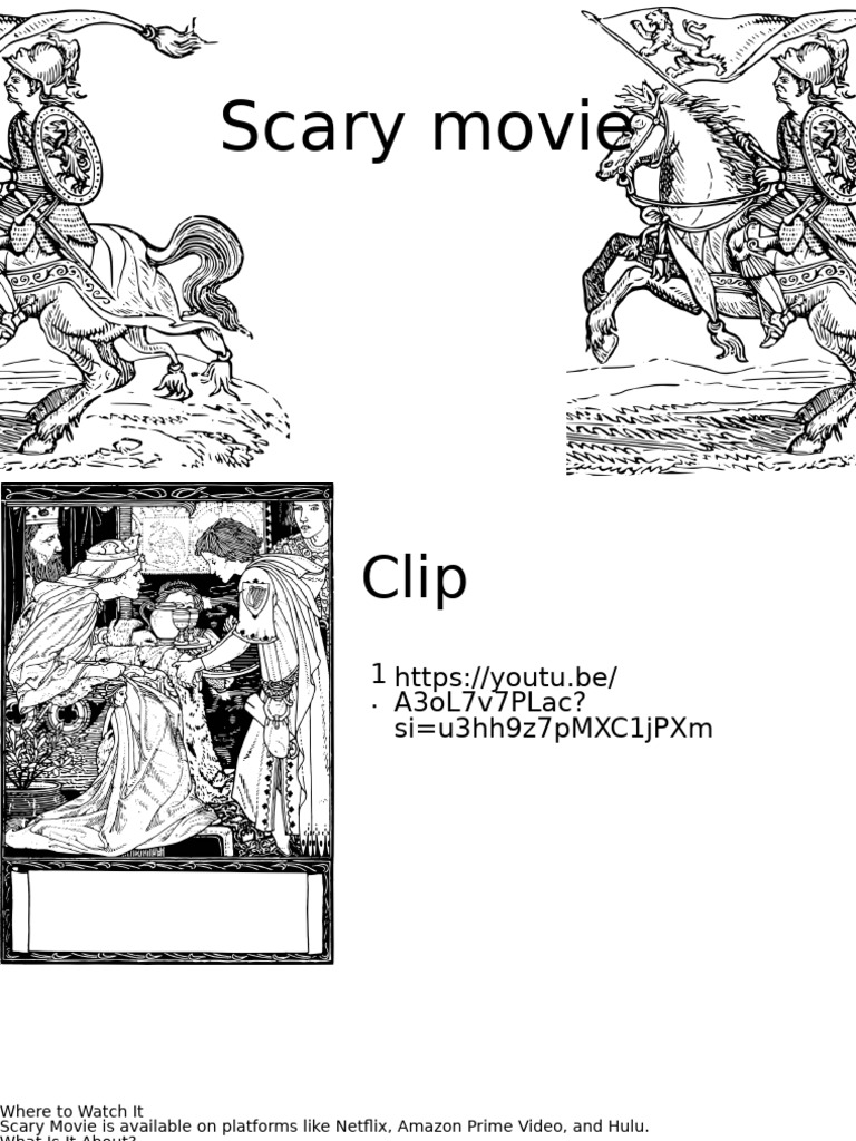 Scary Movie: Horror Comedy Parody | PDF