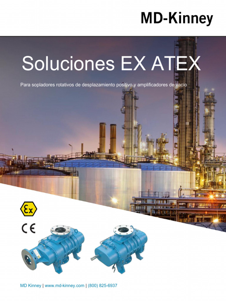 ATEX Blower & Boosters-Comprimido | PDF | Lubricante | Vacío