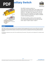 Skru Push Button Data Sheet | PDF | Amplifier | Switch