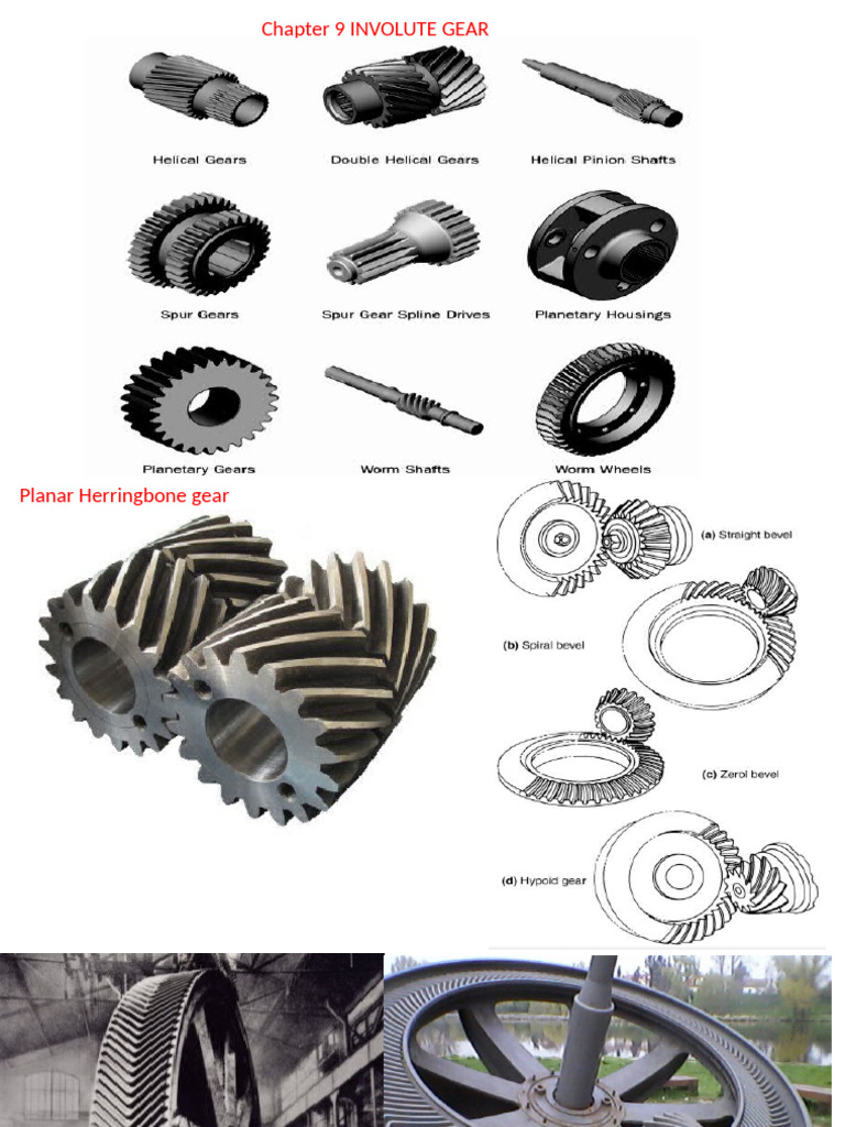 Chapter 9 Planar Involute Gear | PDF