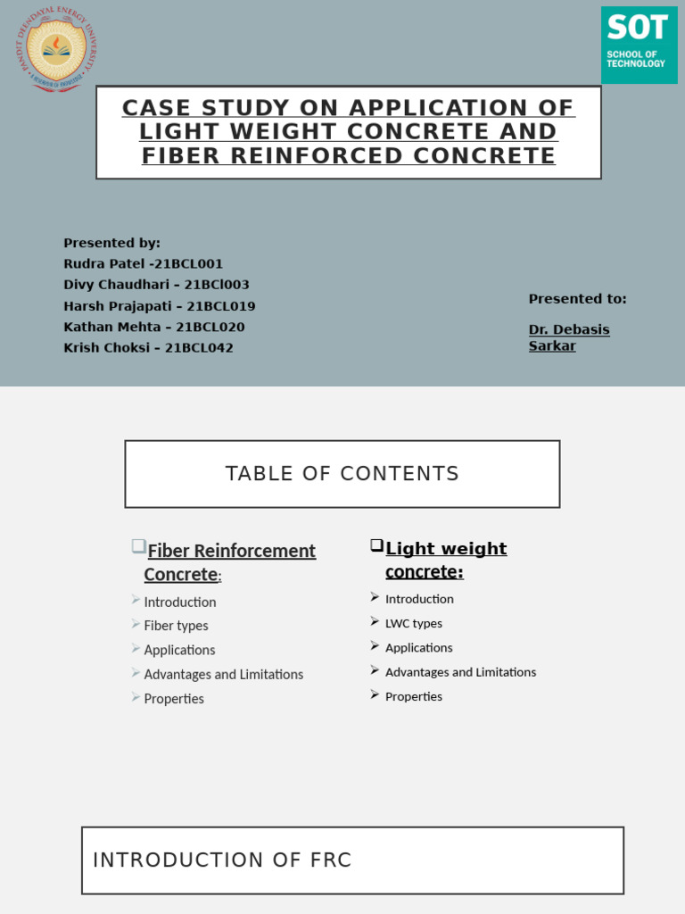 Applications of Lightweight Concrete | PDF | Concrete | Precast Concrete