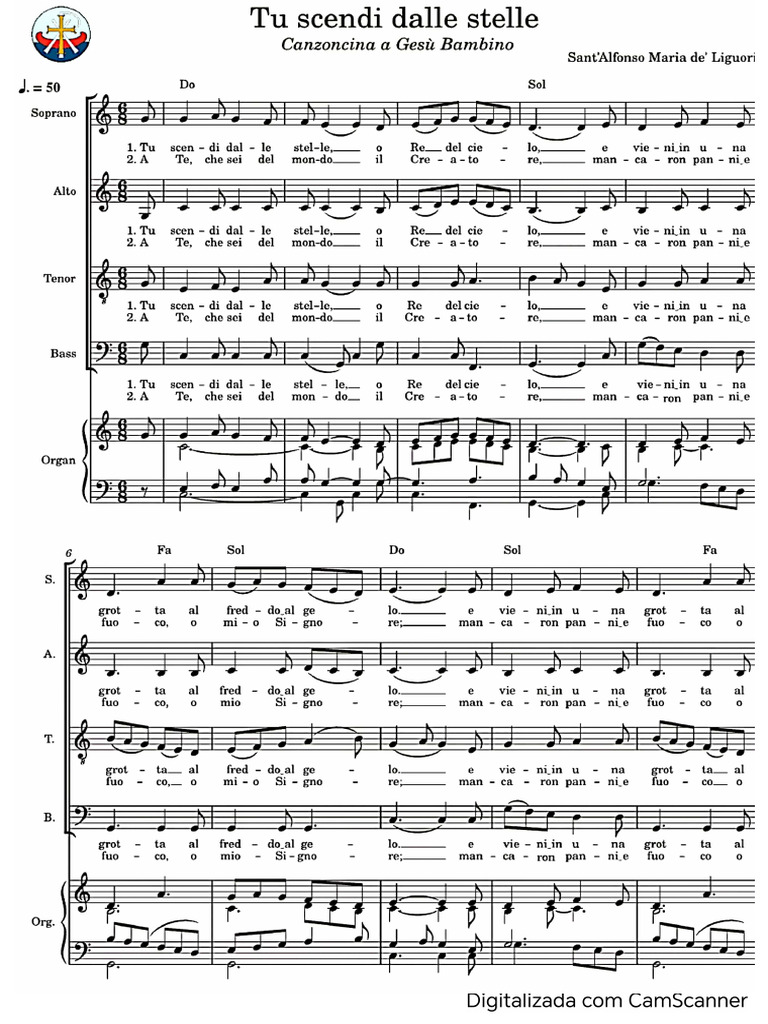 Tu Scendi Dalle Stelle (1) | PDF