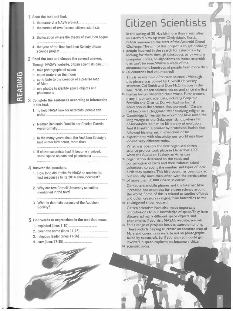 READING Citizen Scientists | PDF
