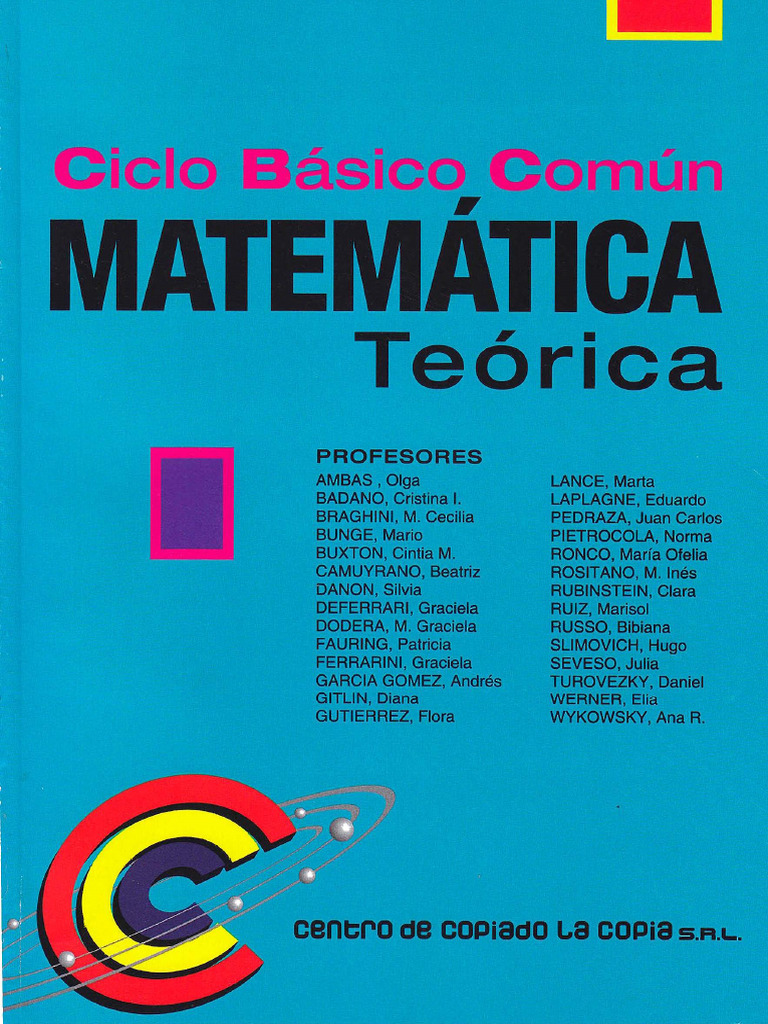 Matemática 51-cbc | PDF