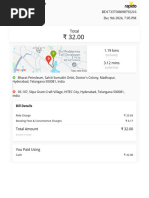 Ride Invoice for Shivam Singh | PDF | Invoice | Government Finances