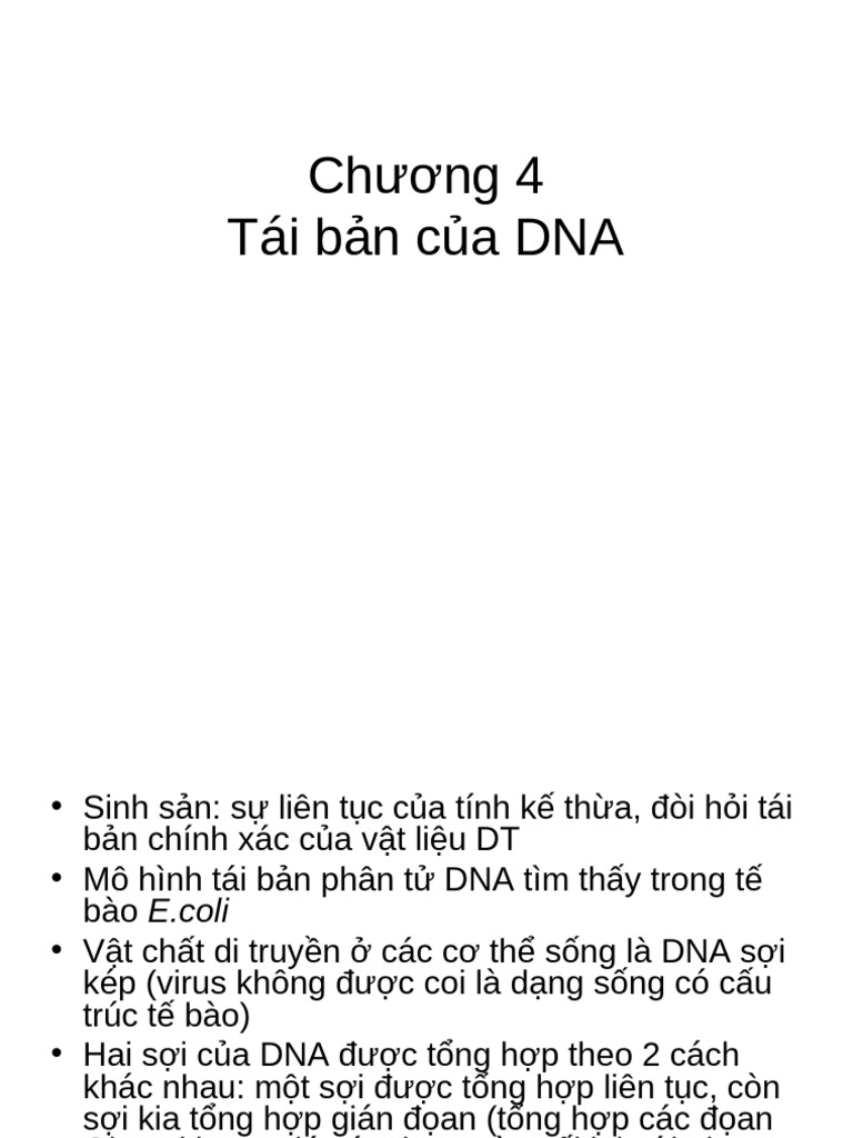 Tái bản ADN-1 | PDF
