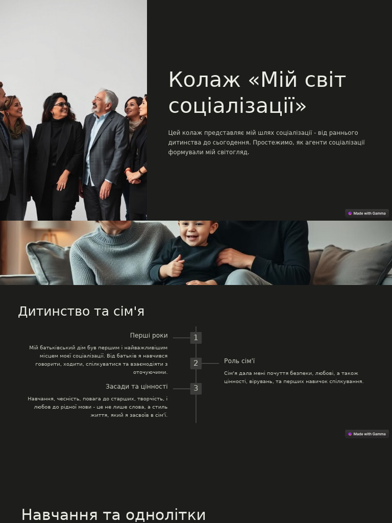 Kolazh Mij Svit Socializaciyi | PDF