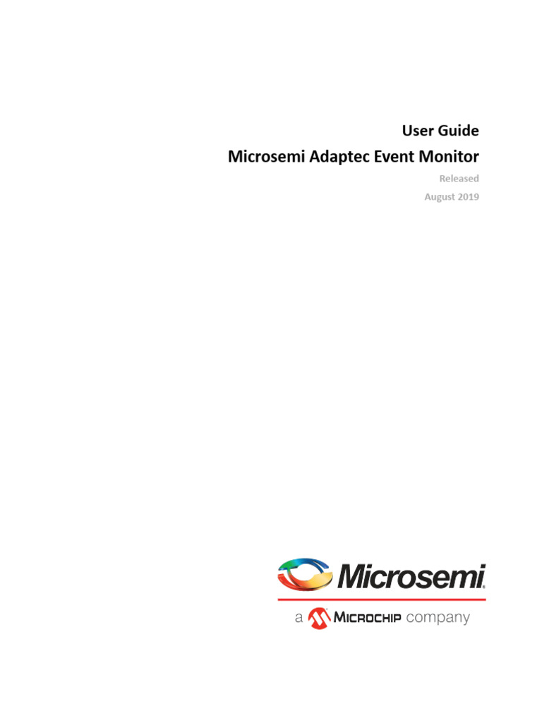 Adaptec Event Monitor User Guide | PDF | Installation (Computer ...