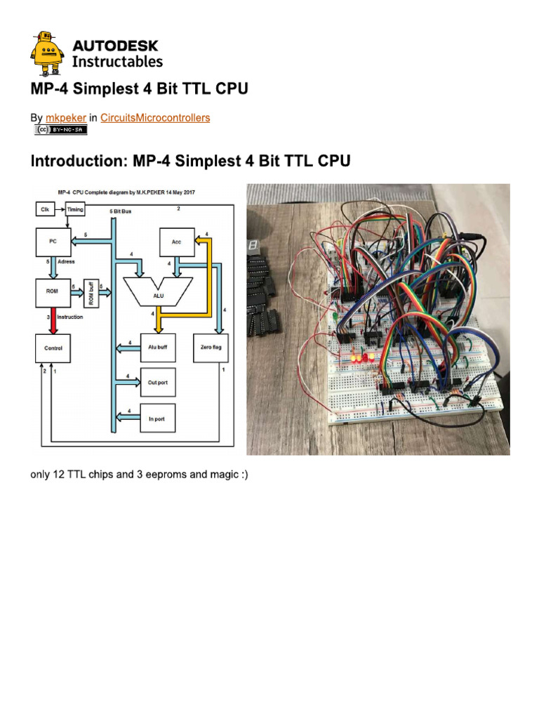 4bitcomputer Instructables | PDF