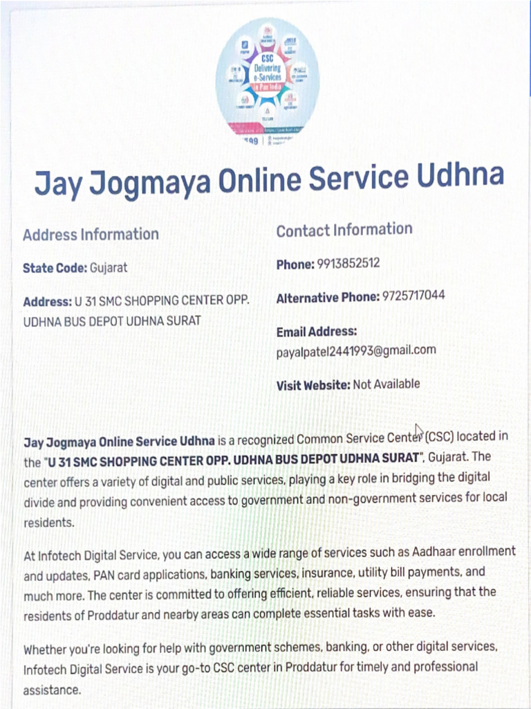 Pan card service | PDF