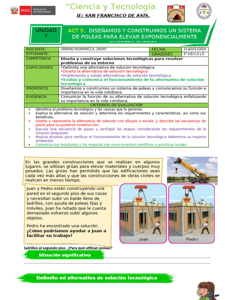 E-5º ACT 5 CYT UND 7- SEM 4 | PDF