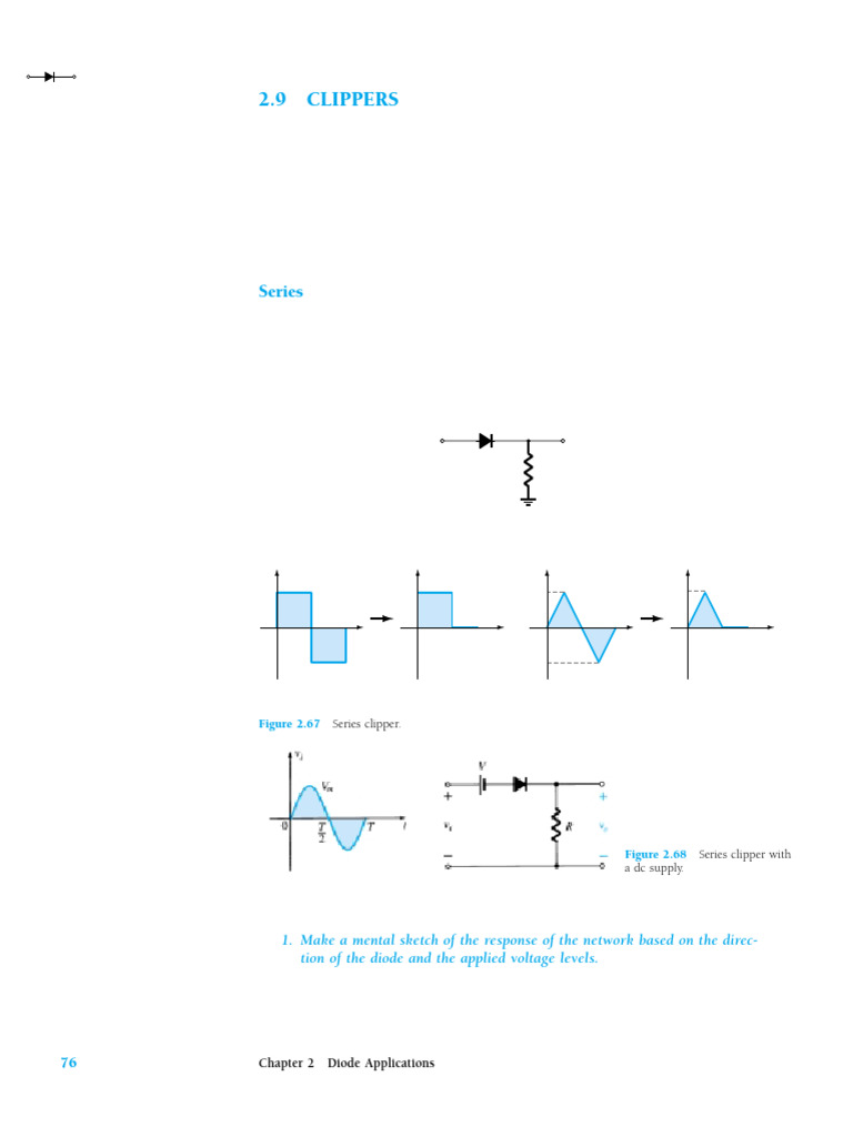 CLIPPERS | PDF | Diode | Rectifier