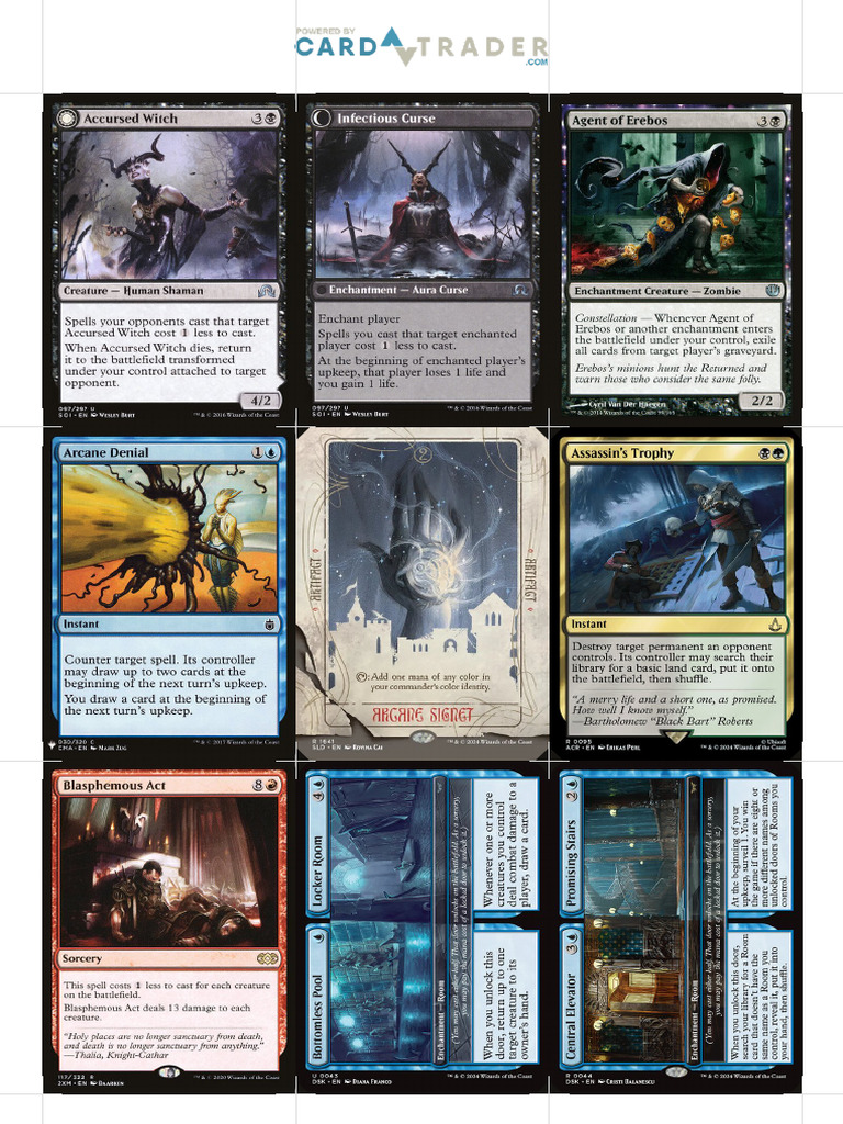 Printable Decklist | PDF