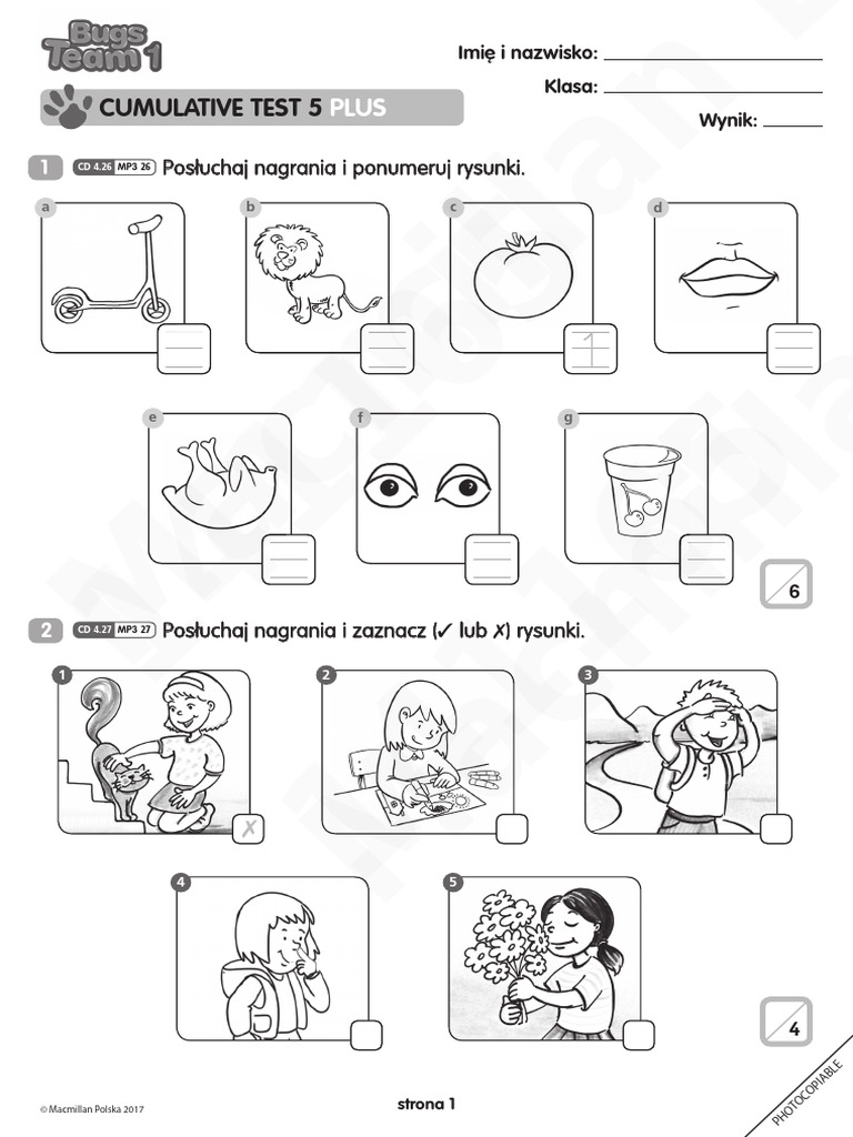 Cumulative Test 5 Plus Bugs Team 1 | PDF