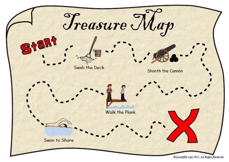 Printable Treasure Map PDF | PDF