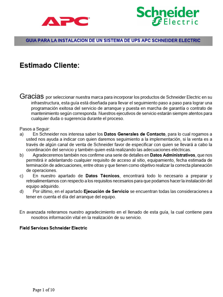 Checklist UPS EJEM | PDF | Ingenieria Eléctrica