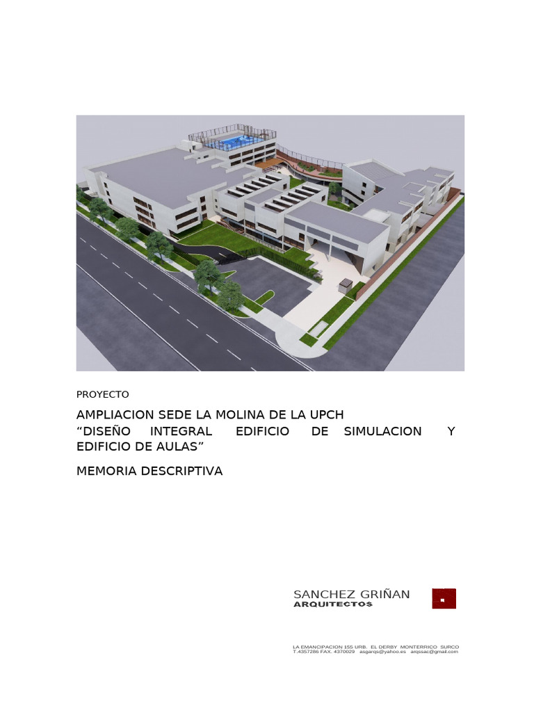 Informe Final Upch - Grupal | PDF | Sótano | edificio