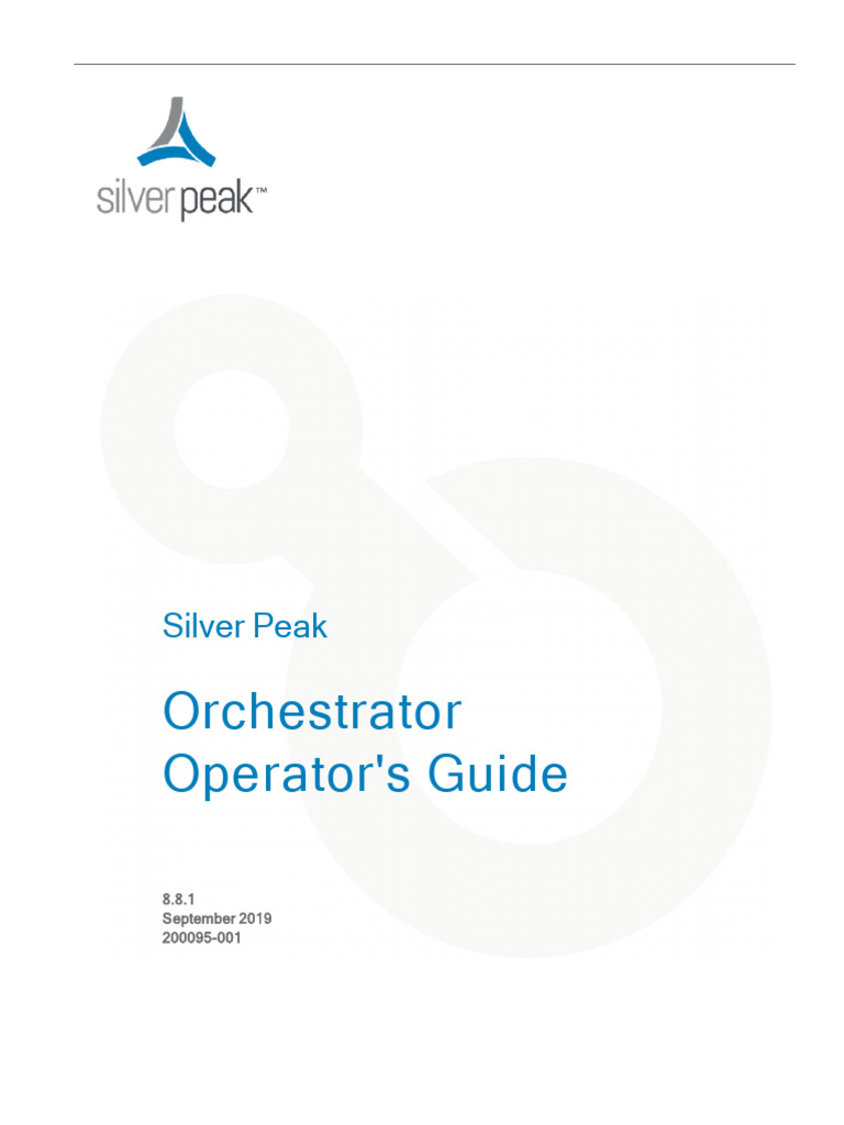 Orchestrator Operators Guide | PDF | Ip Address | Computer Network