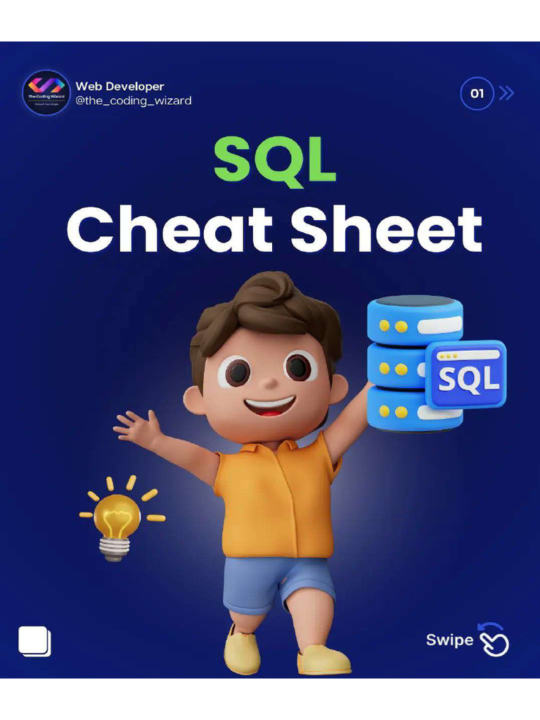 SQL_Cheatsheet_1734032502 | PDF