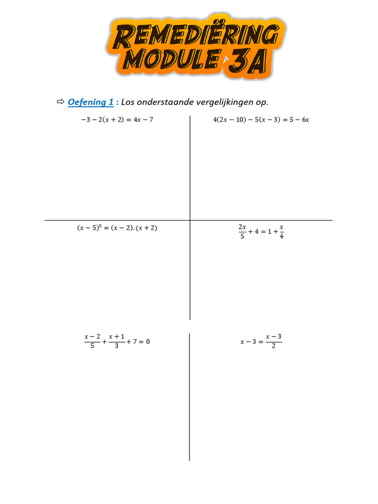 Remediëring_mod 3A | PDF
