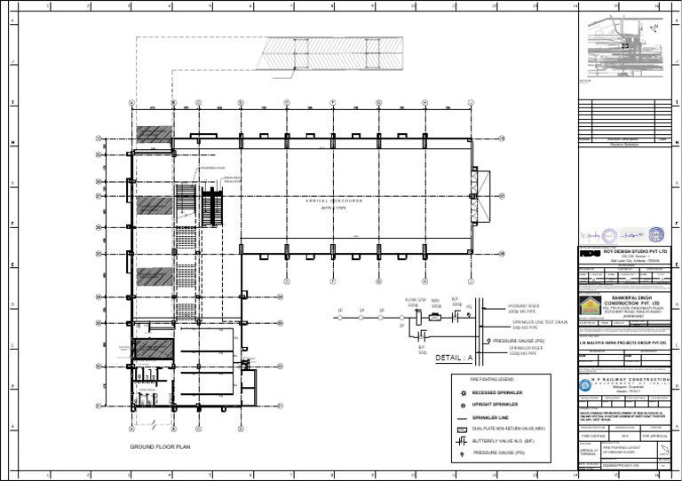 1. GROUND FLOOR FIRE FIGHTING LAYOUT. | PDF