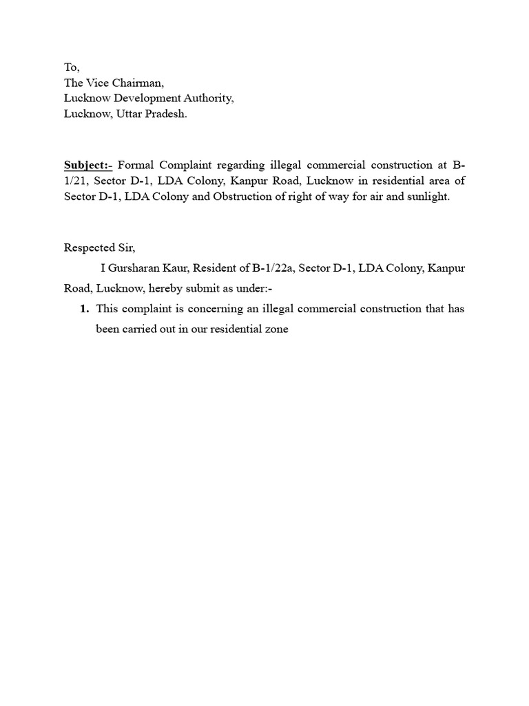 Lda Letter Adjacent House | PDF | Justice | Crime & Violence