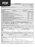 General Work Permit Sample Format | PDF