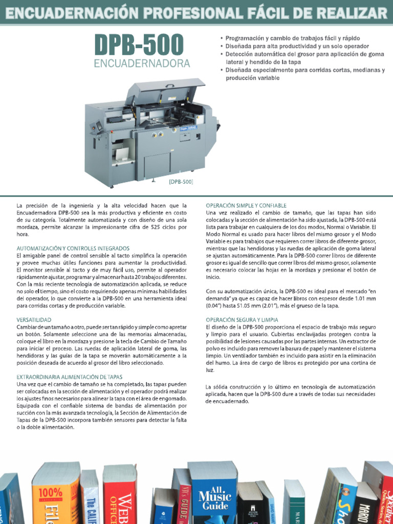 DPB-500-Brochure_SP-6-2022 | PDF