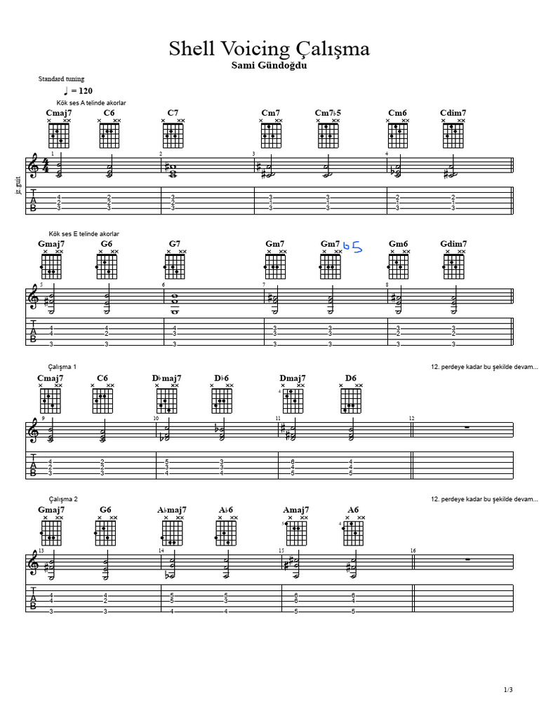 Shell Voicing Çalışma | PDF