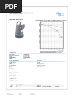 NP 3085 Pump Technical Specifications | PDF | Electric Motor ...