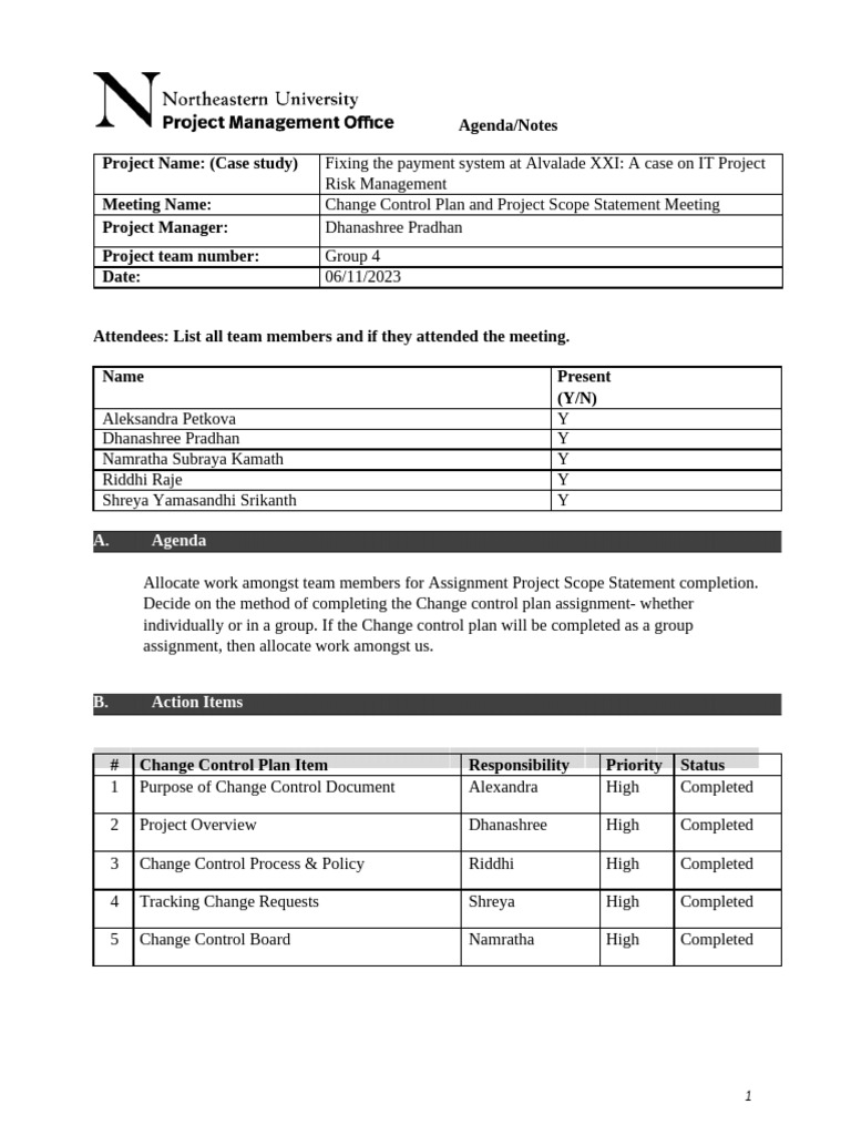 Sample Meeting Minutes 6005 | PDF