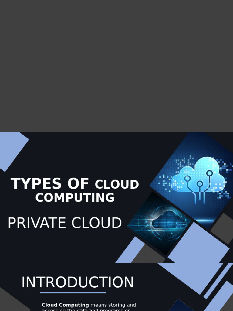 Private Cloud | PDF