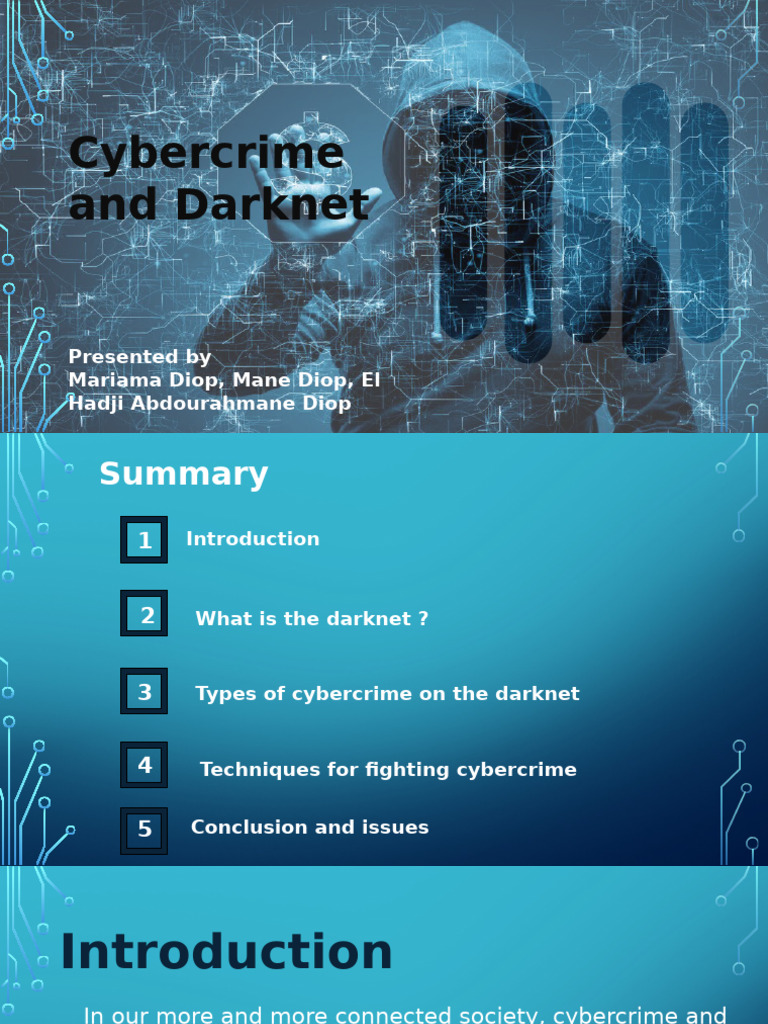 Cybercrime and Darknet. | PDF | Cybercrime | Security