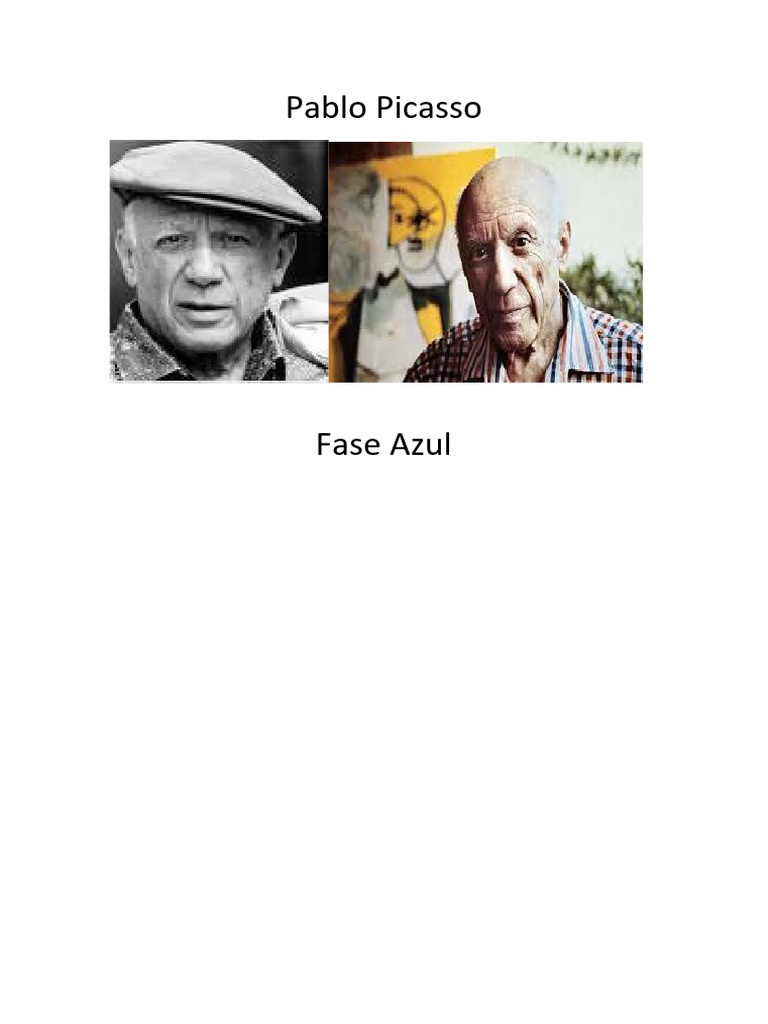 Pablo Picasso e Os Cubismos (Imagens) | PDF