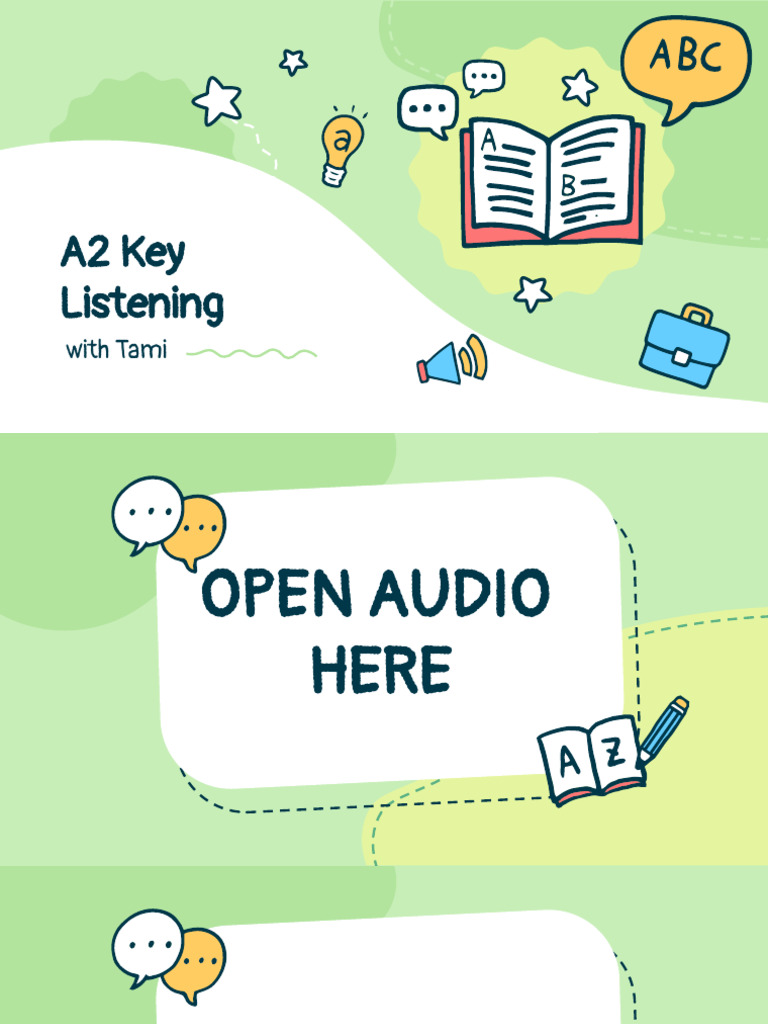 A2 Key Listening | PDF