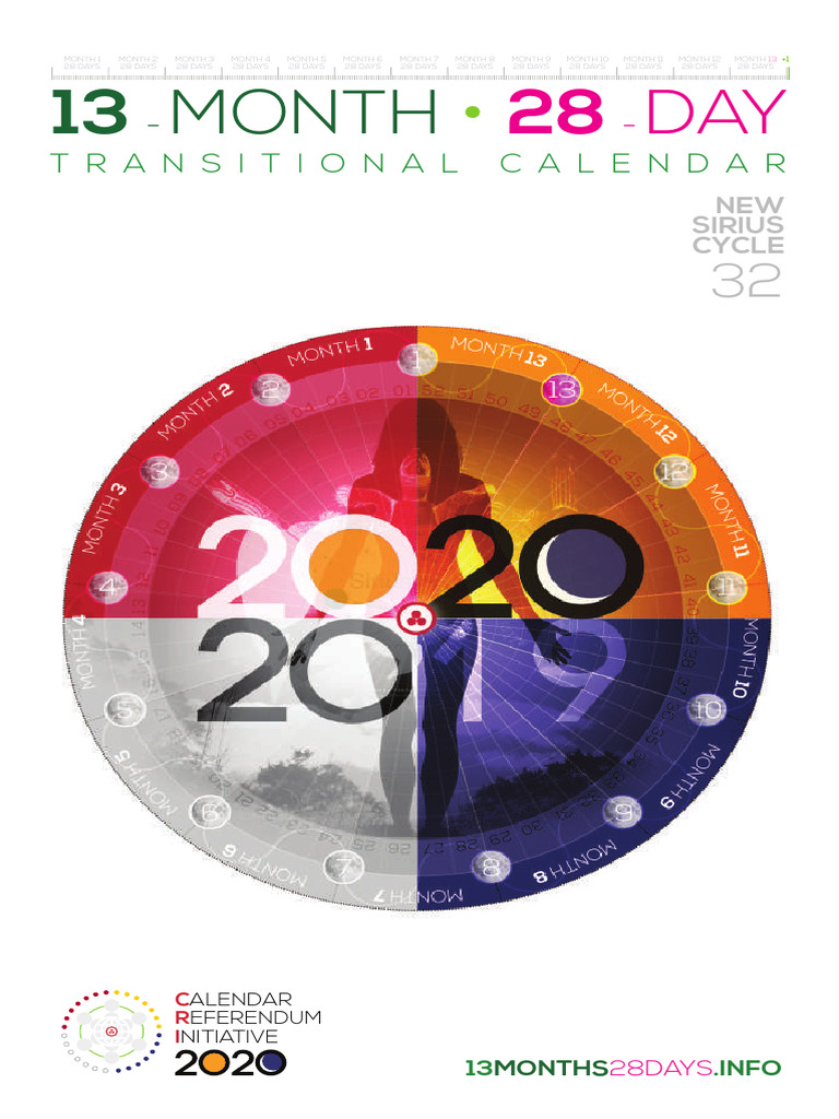 13-Month 28-Day Calendar Reform | PDF | Moon | Calendar