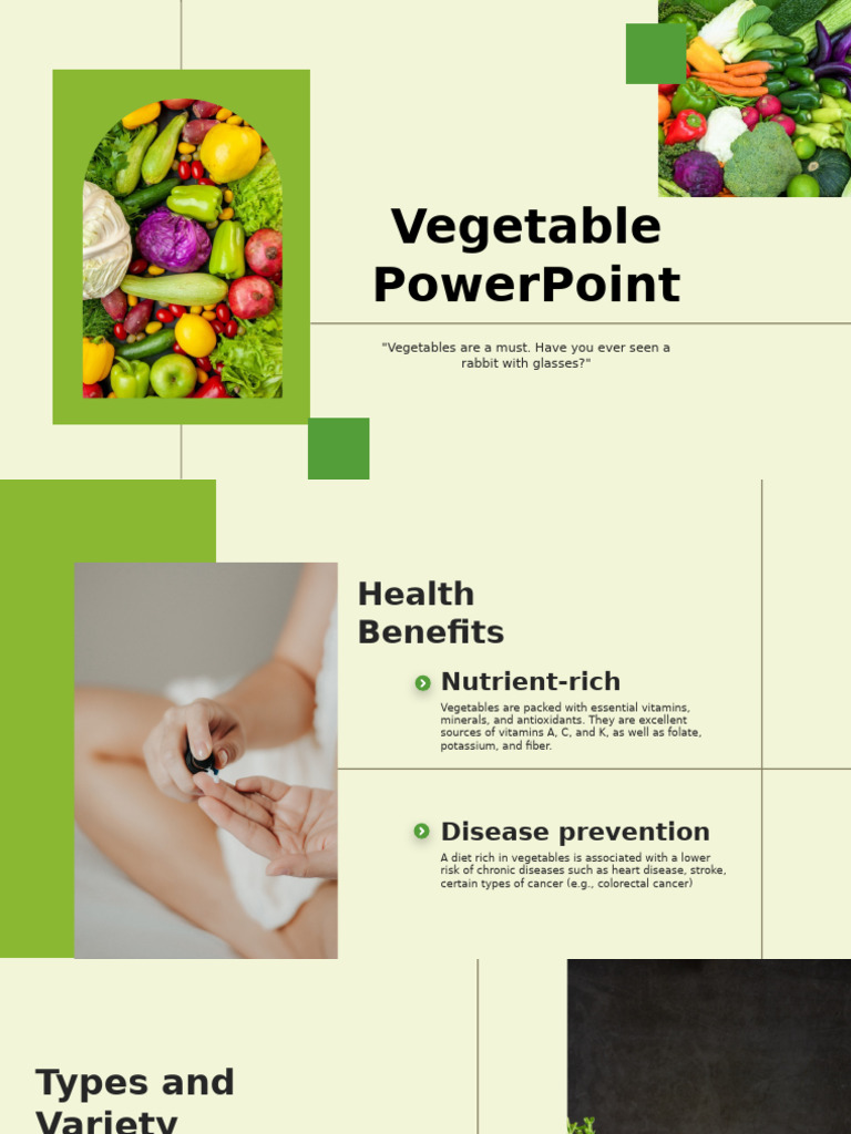 SlideEgg-81609-Vegetable PowerPoint Template | PDF | Vegetables ...