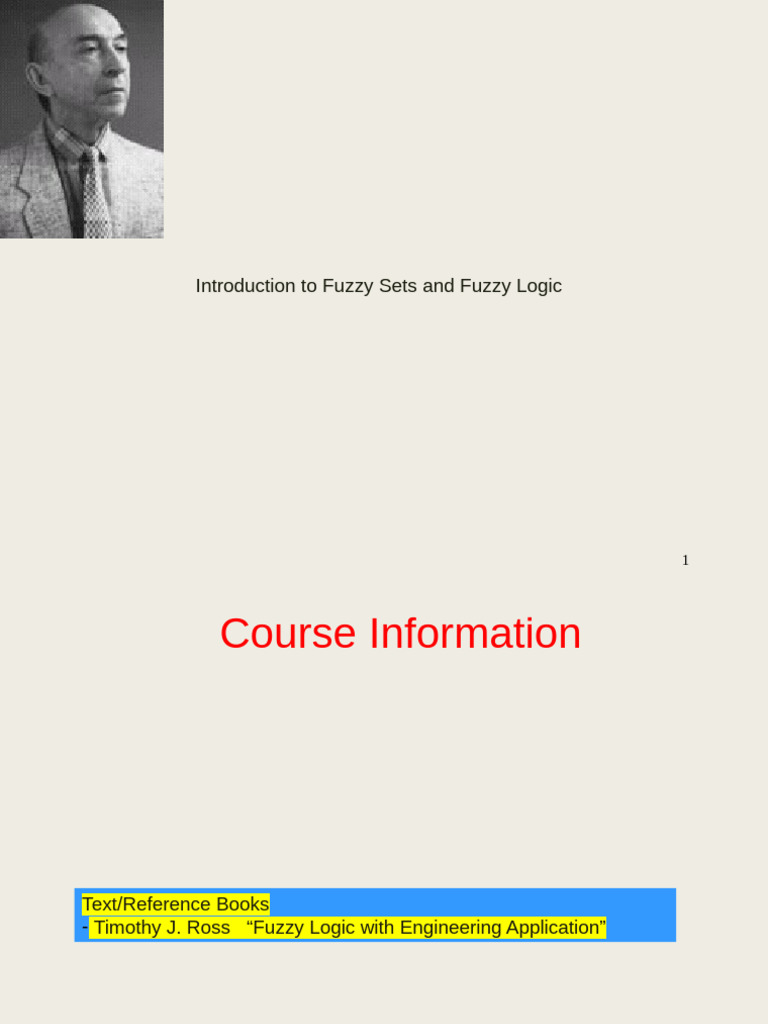 Fuzzy Logic Lecture2 Intro | PDF | Fuzzy Logic | Mathematics